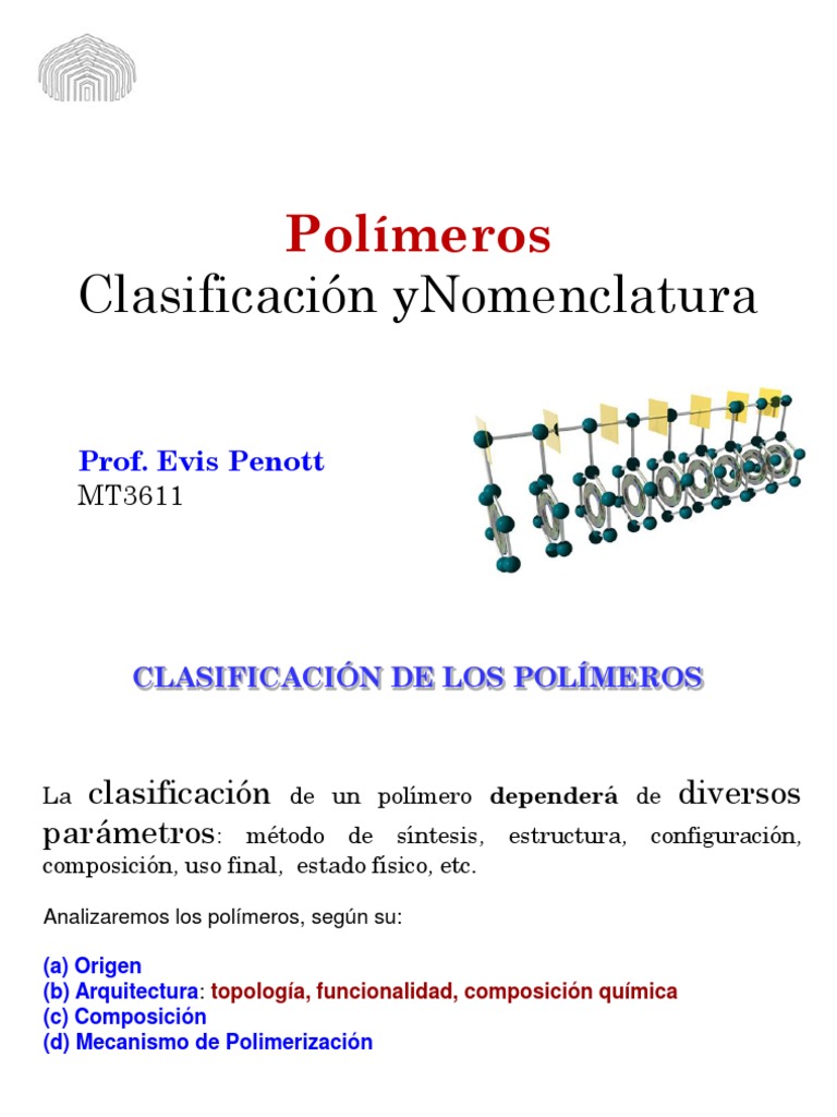 PDF | PDF | Polímeros | Química de polímeros