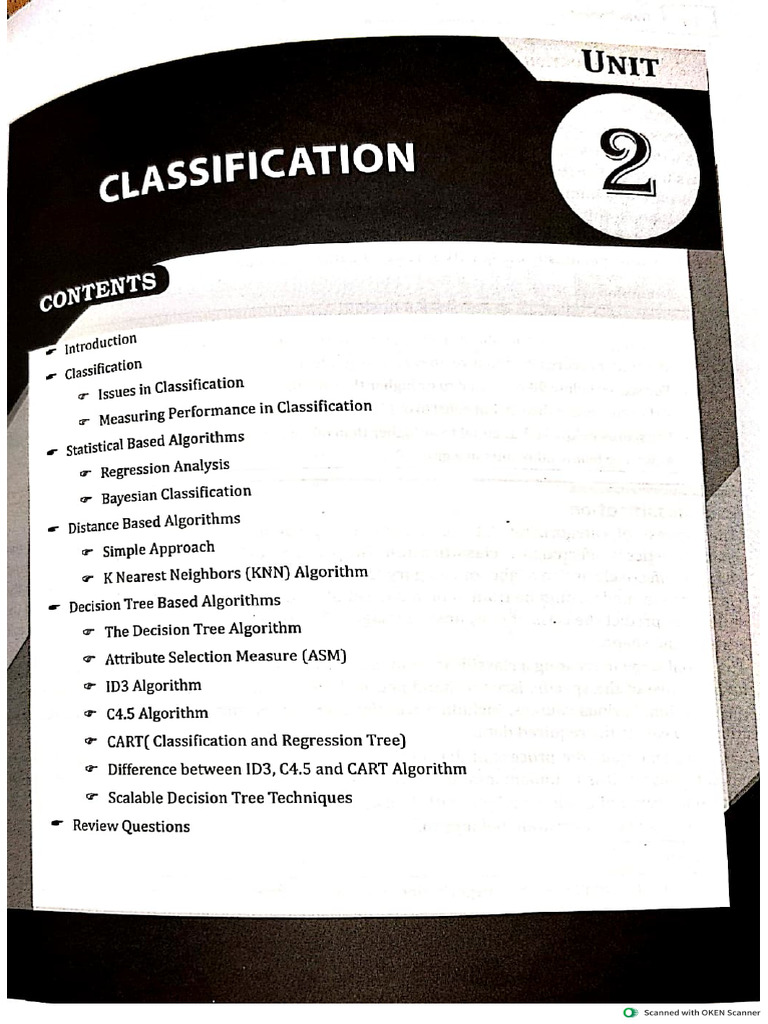 Data mining- Classification | PDF
