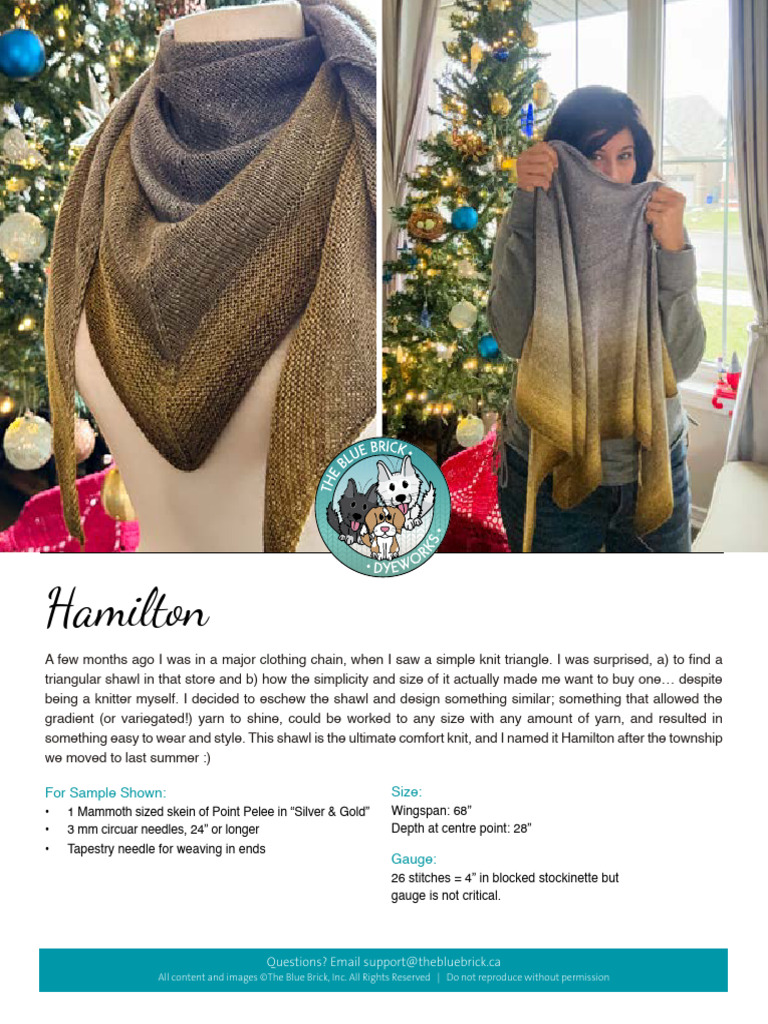 Hamilton | PDF | Knitting | Basic Knitted Fabrics