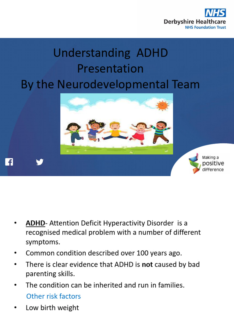 Understanding_ADHD | PDF | Attention Deficit Hyperactivity Disorder ...