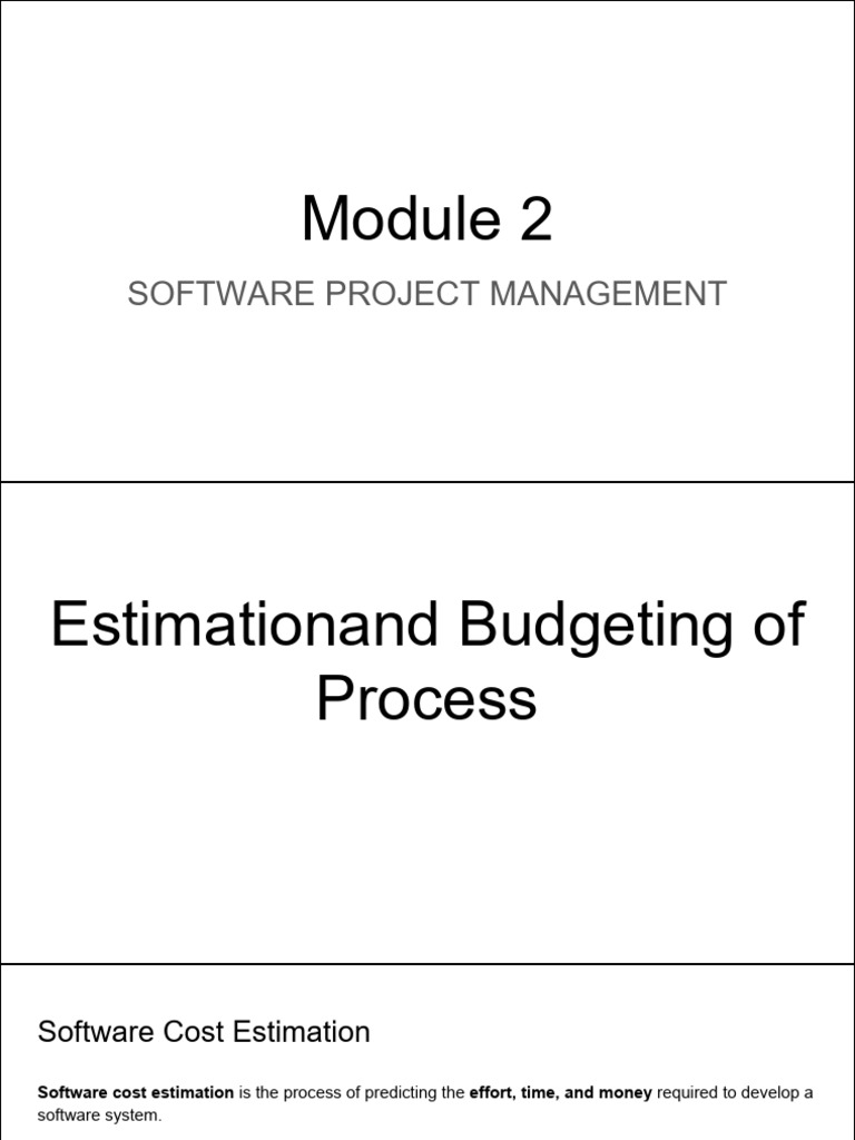 Module 2 - PROJECT SCHEDULING | PDF | Systems Engineering | Software ...