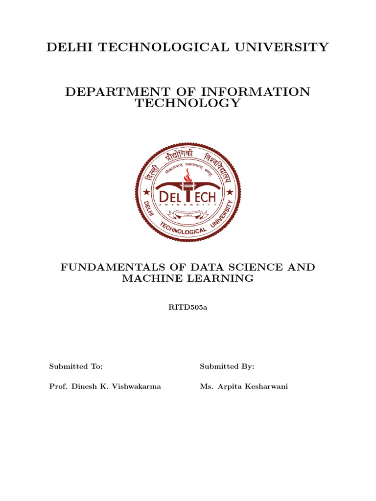 Dsv Lab File | PDF | Cluster Analysis | Autoregressive Integrated ...