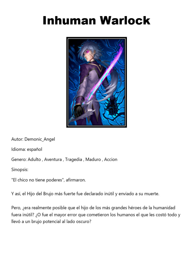 Inhuman Warlock 76 - 100 | PDF | Relámpago