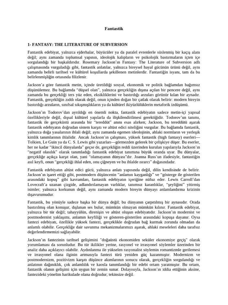 Fantasy | PDF
