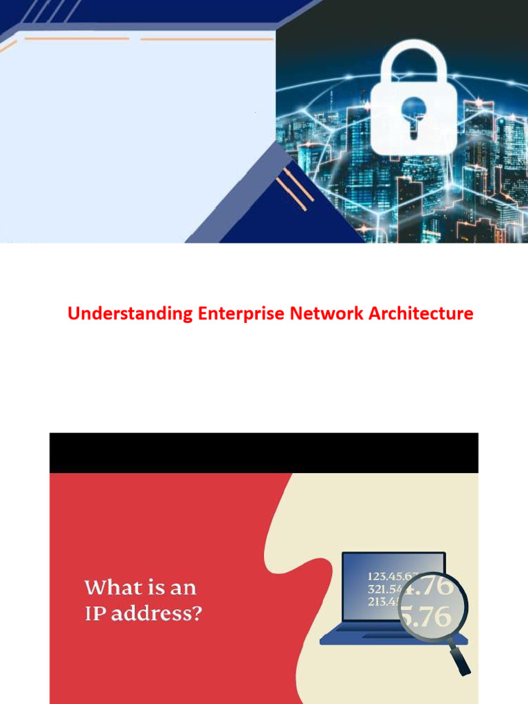 Enterprise Network Architecture Overview | PDF | Computer Network ...