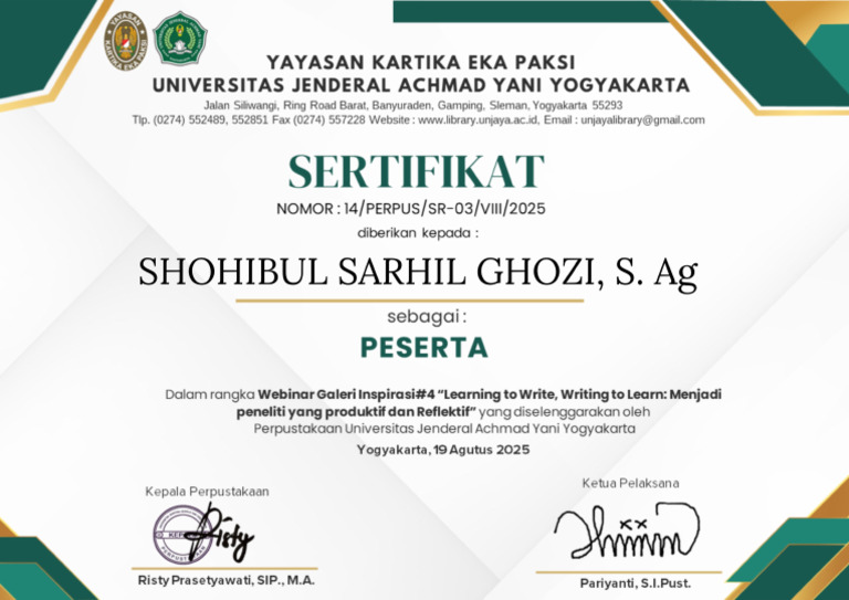 Shohibul Sarhil Ghozi S Agba0309e8 4665 4837 Be87 0f030411379b | PDF