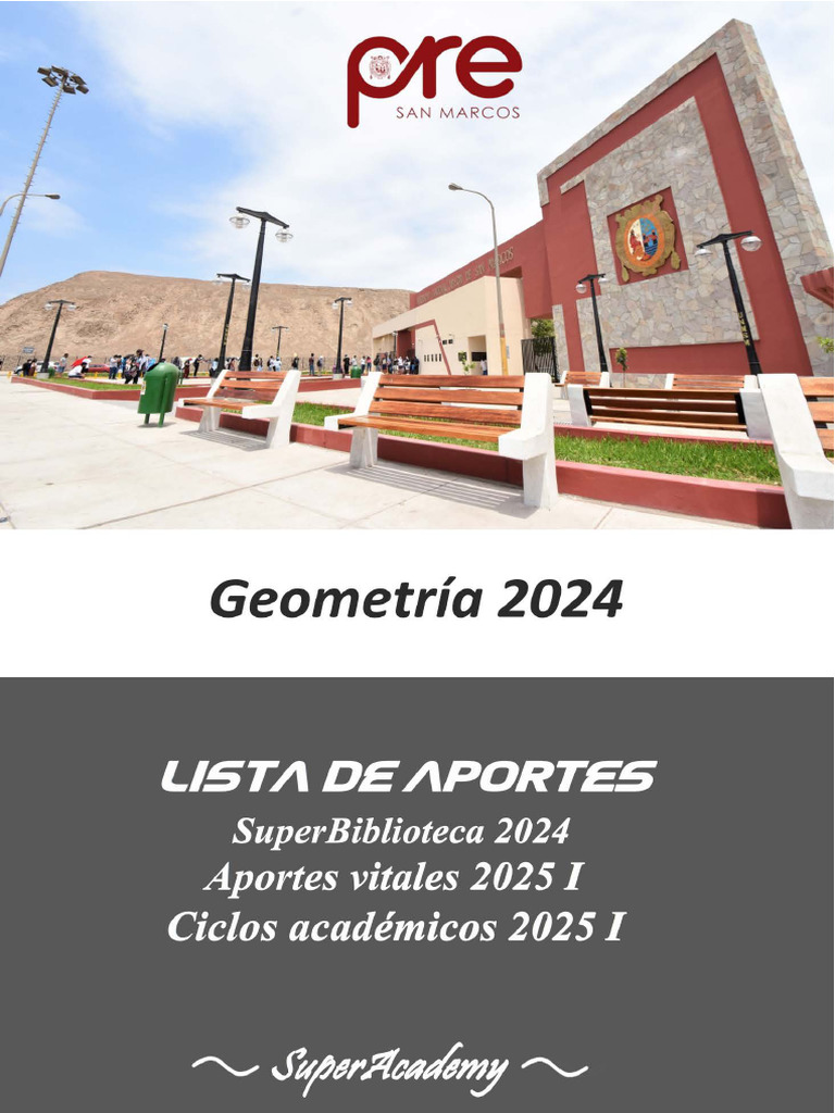 Geometria-2024 | PDF | Triángulo | Rectángulo