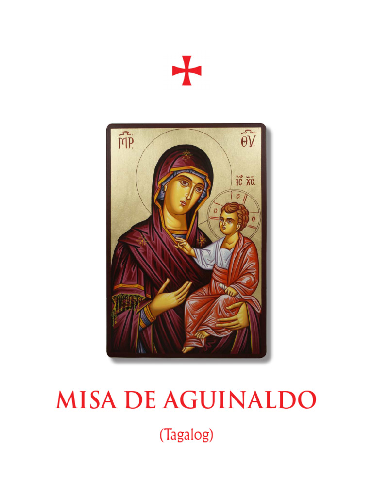 Misa de Aguinaldo (Tagalog) | PDF