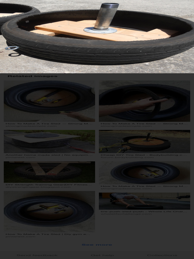 Homemade Tire Sled With Stem - Google Search | PDF