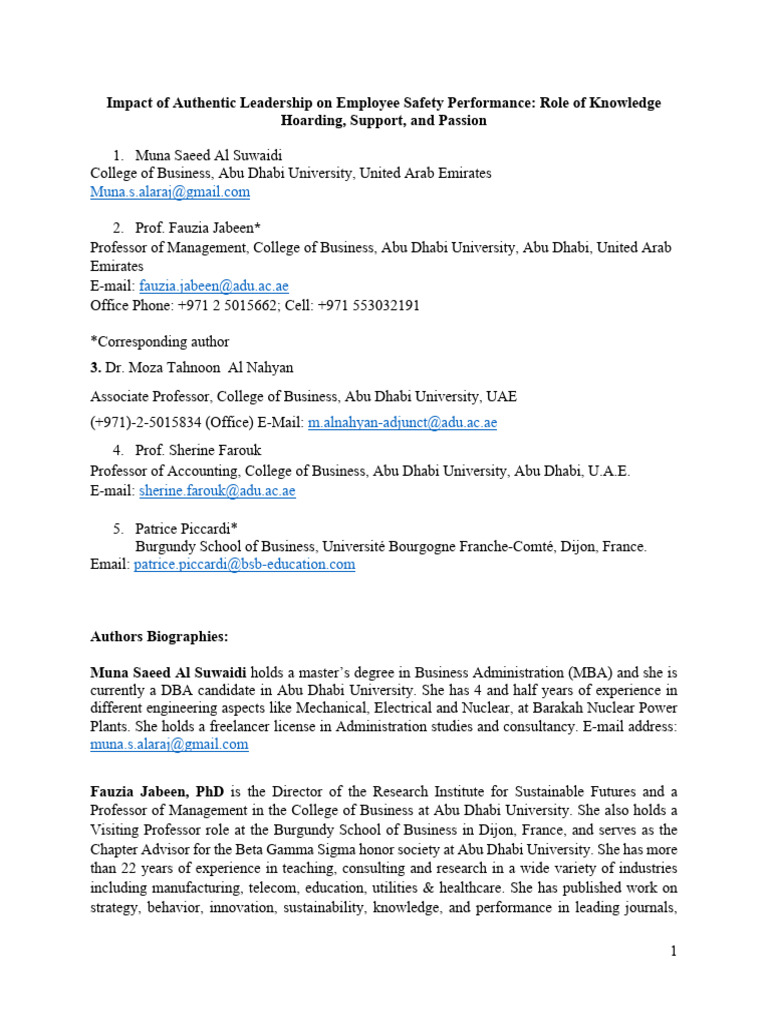 ssrn-5248703 | PDF | Leadership | Social Psychology