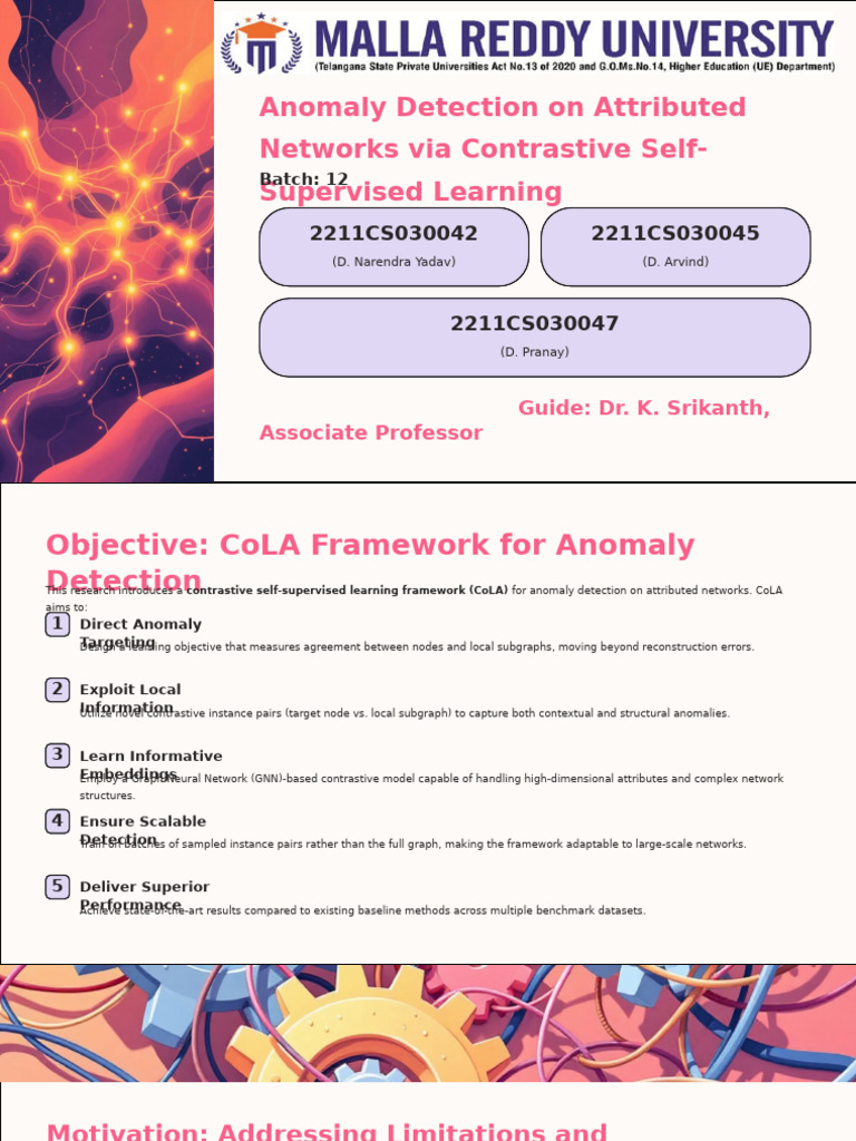 Anomaly Detection on Attributed Networks via Contrastive Self ...