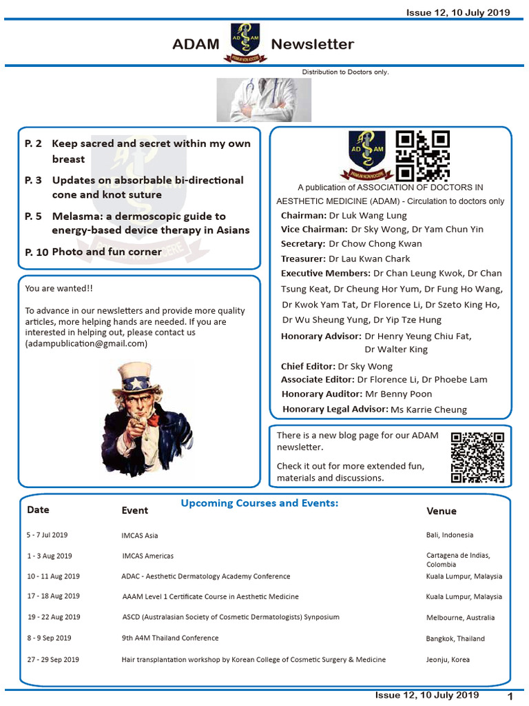 2019 Jul - Adam - 4 July Revised Draft PDF | PDF | Surgical Suture ...