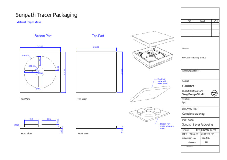 Sunpath Tracer Packaging | PDF | Printing Materials | Paper