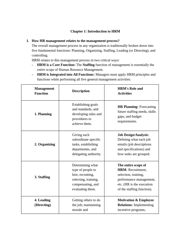Case Study HRM | PDF
