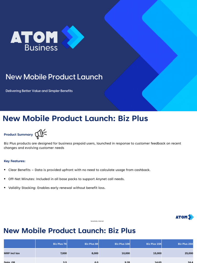 Biz Plus Mobile Plans for Businesses | PDF