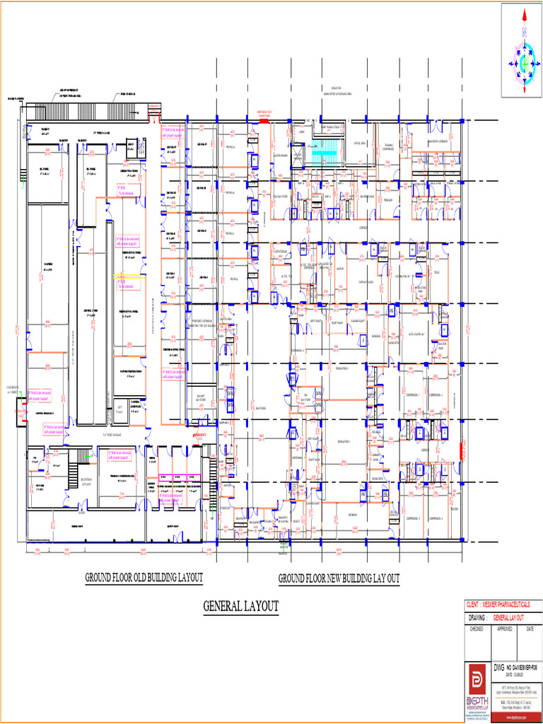 General Layout of Pharmaceutical Facility | PDF | Architectural Elements