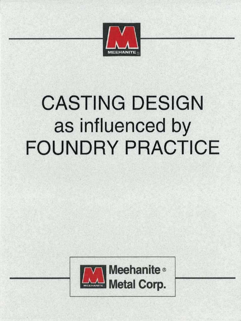 Casting Design Guidelines | PDF