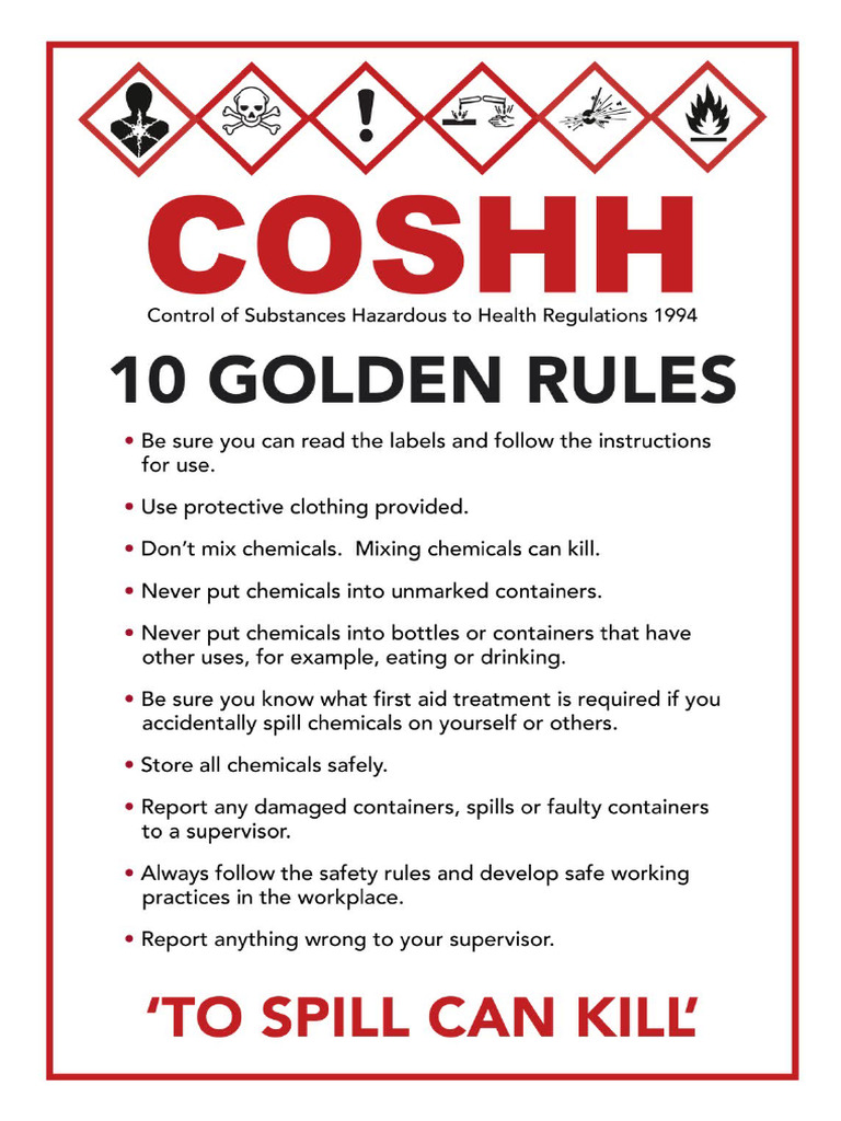Coshh | PDF
