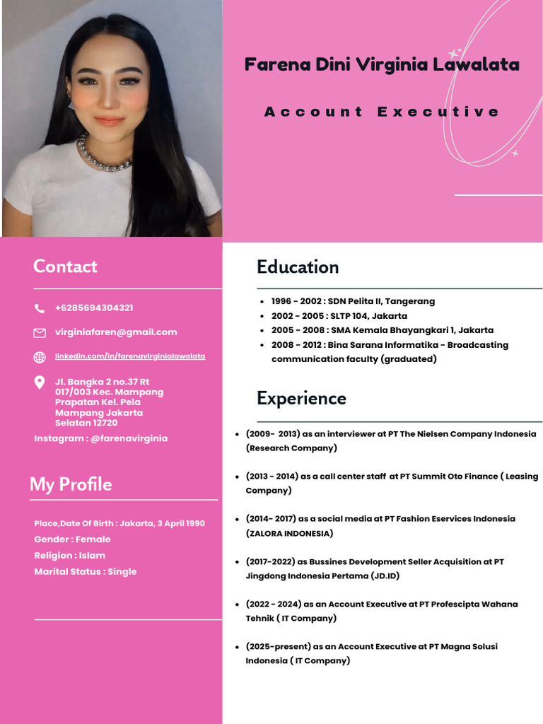 CV Farena 2025 | PDF