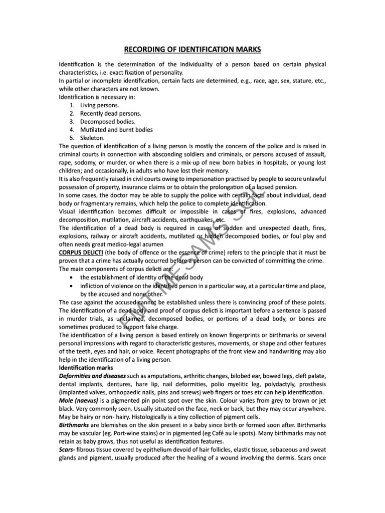 ID Marks | PDF