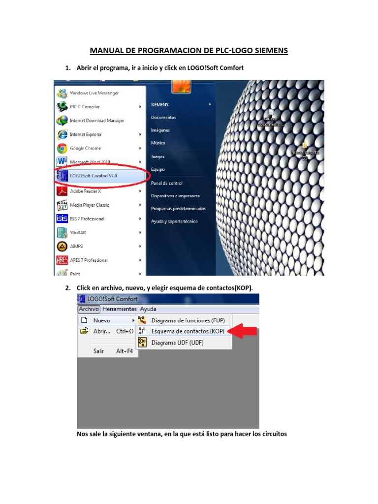Manual Basico de Programacion de PLC Logo | PDF | Informática | Bienes ...