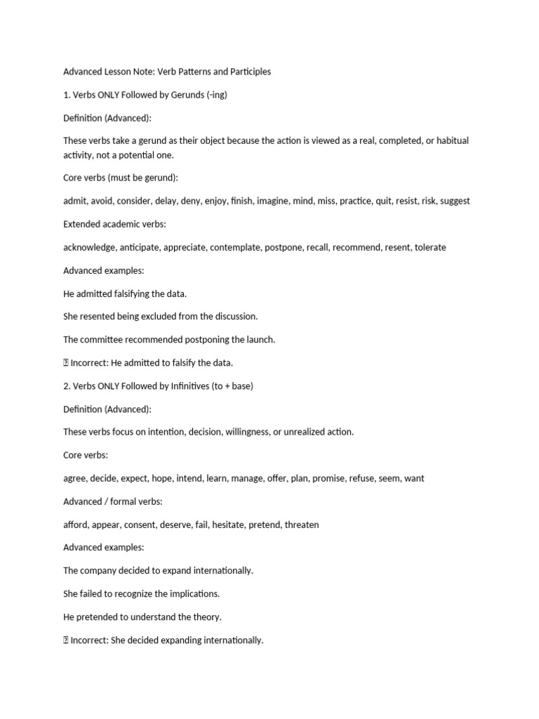 Gerund 3 | PDF | Verb | Syntax