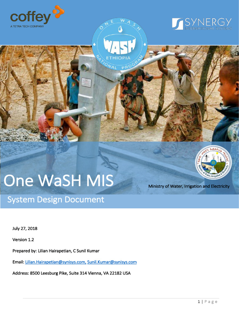 OneWaSH_MIS | PDF | Databases | Software Development Process