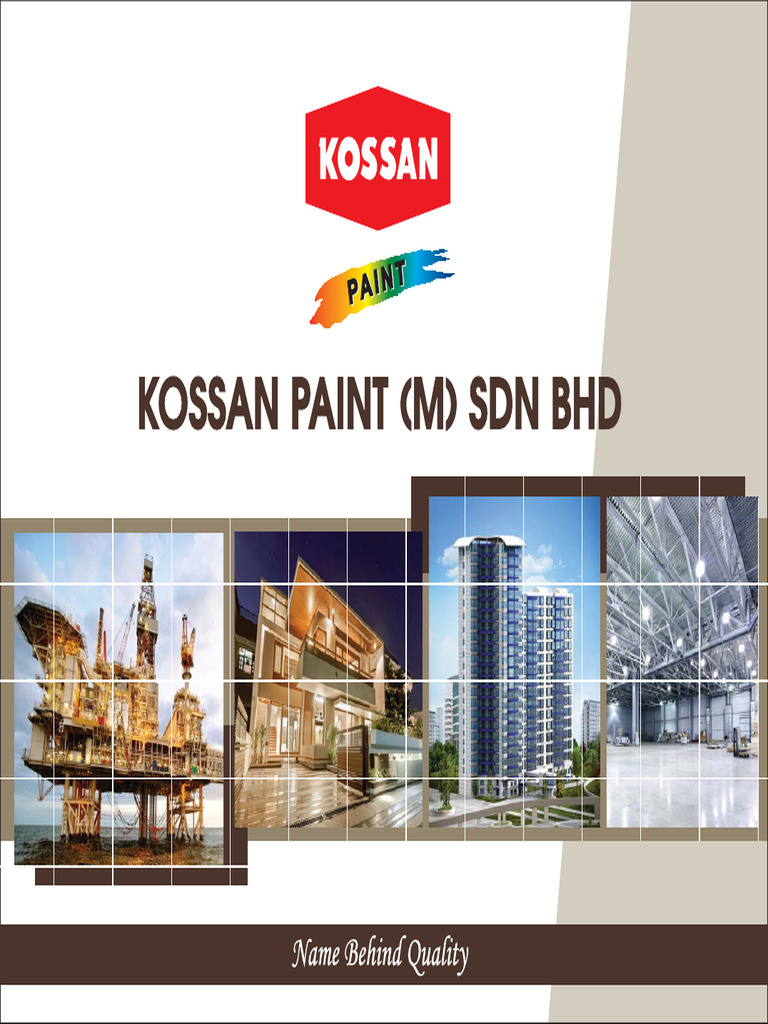 Kossan Paint: Quality Coatings Solutions | PDF | Coating | Corrosion
