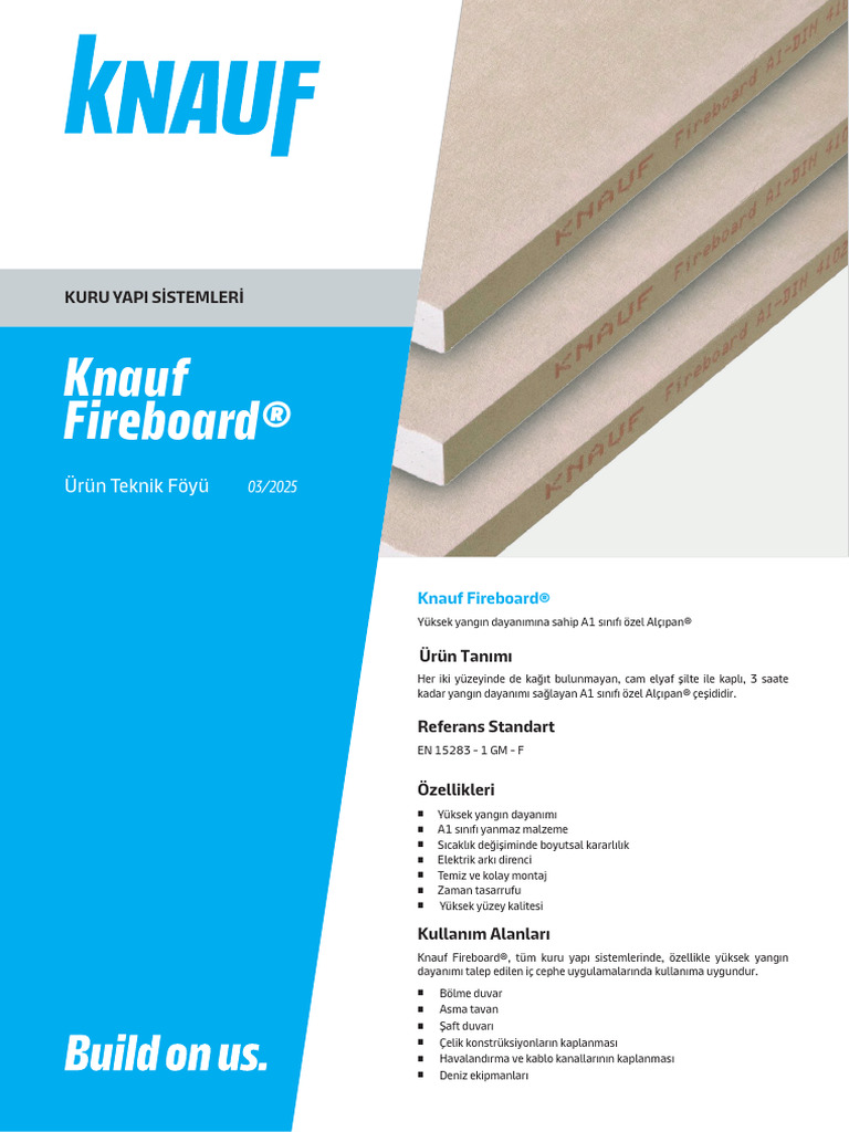 Knauf Fireboard(r) Teknik Foyu | PDF