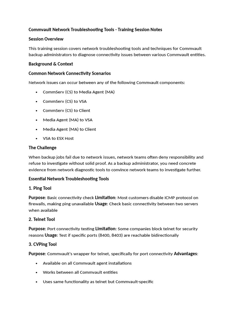 29 Network Issues Troubleshooting | PDF | Computer Network | System ...