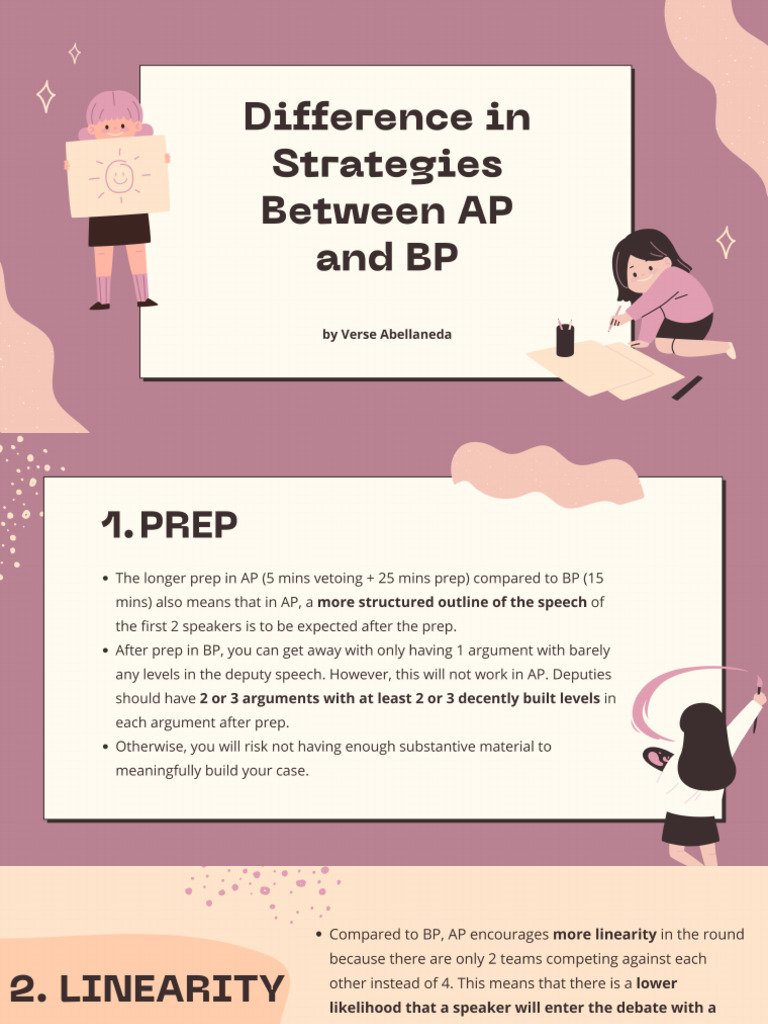 4 - Difference in Strategies Between AP and BP | PDF