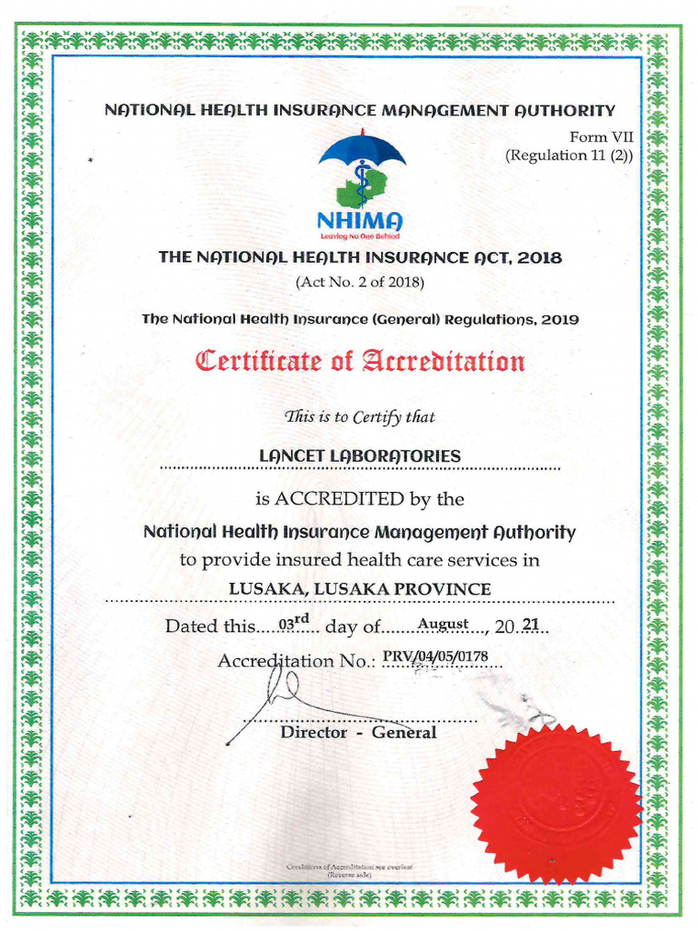 nhima-certiifcate | PDF