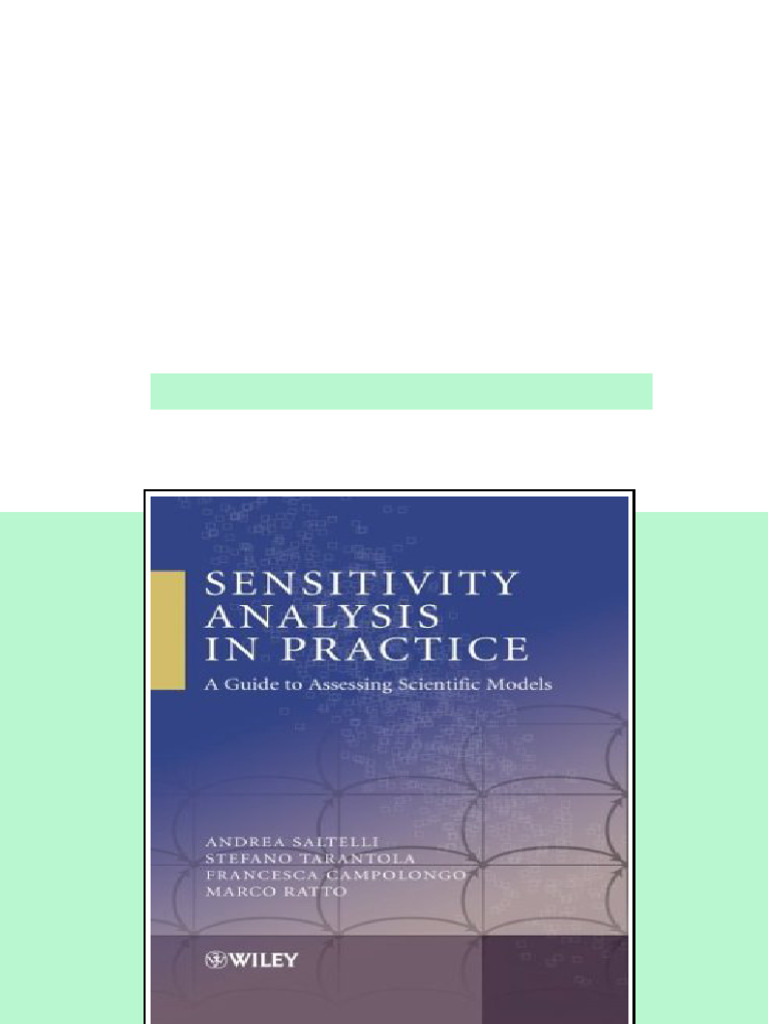 (Ebook) Sensitivity Analysis in Practice: A Guide to Assessing ...