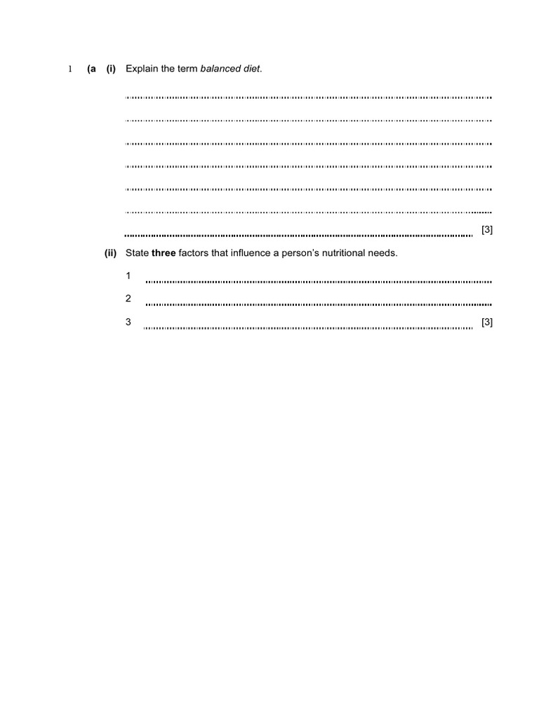 FORM 4 COMBINED SCIENCE BIOLOGY HOLIDAY HOMEWORK | PDF | Human ...