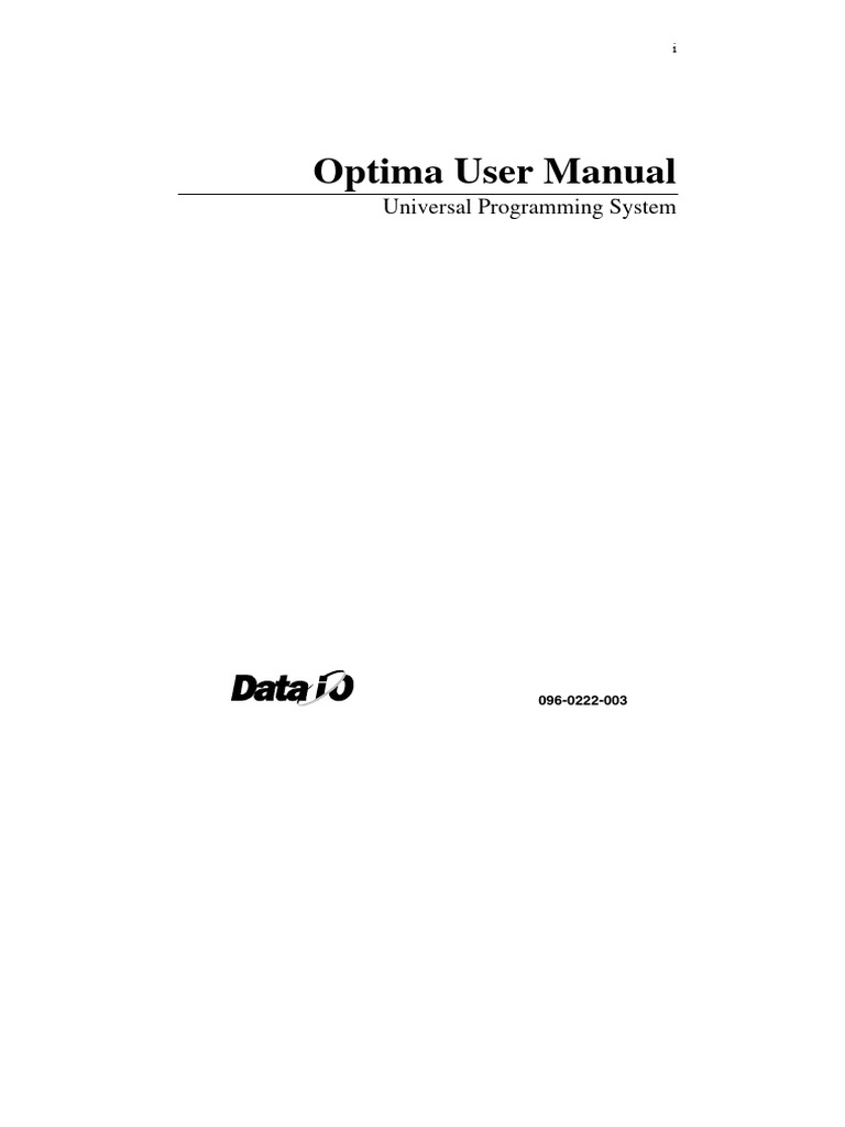 Optima User Manual | PDF | Personal Computers | Computer File