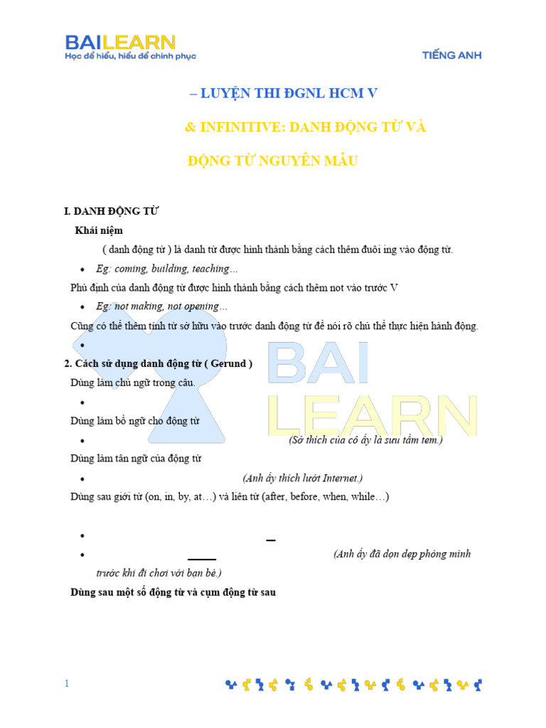 02. Gerund & Infinitive | PDF