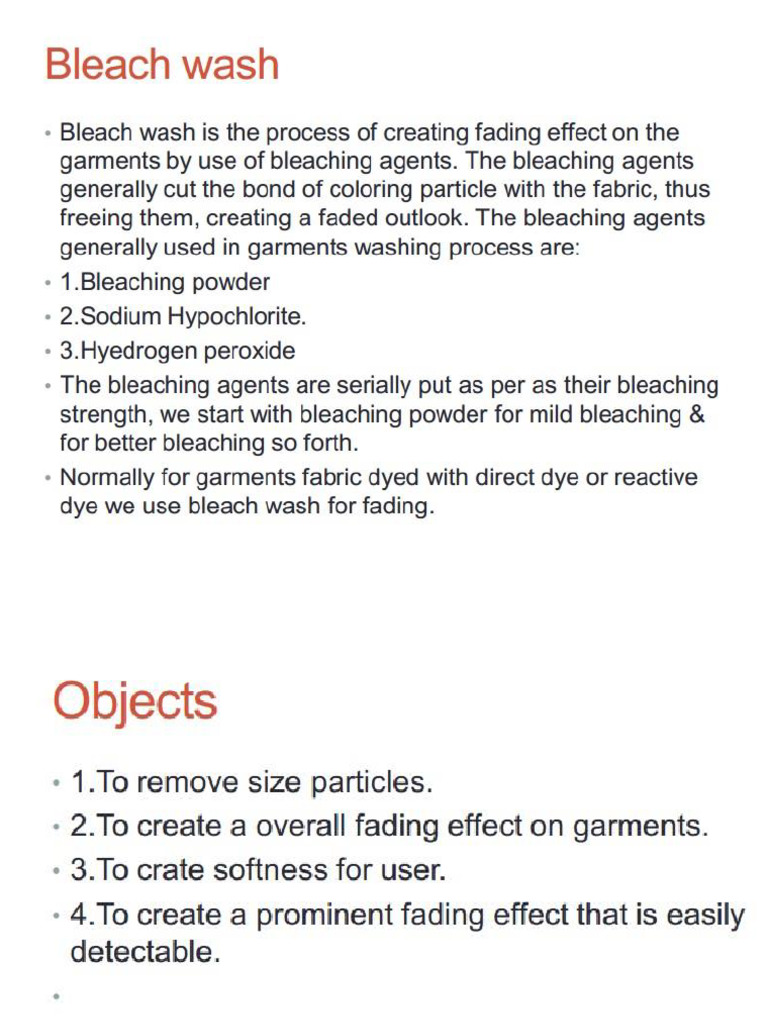 7.Bleach Wash | PDF
