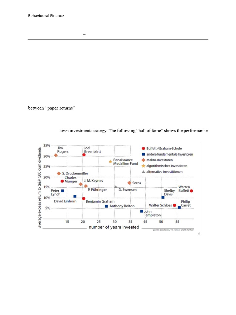 Understanding Investment Styles in Behavioural Finance | PDF ...