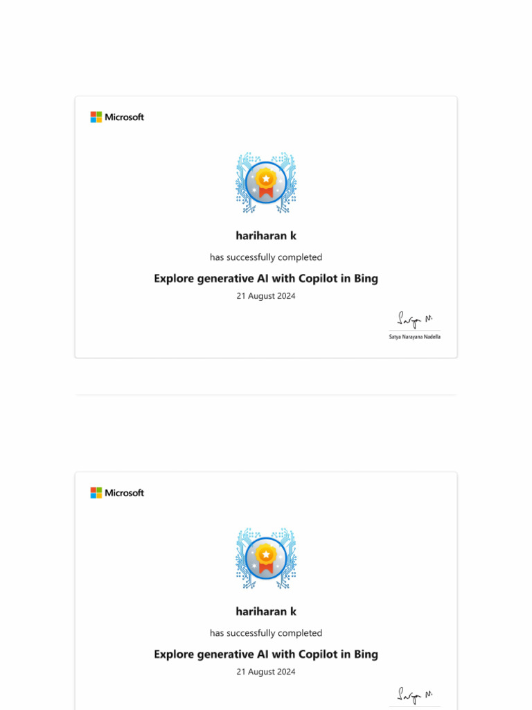 Microsoft Gen Ai and Capilot | PDF