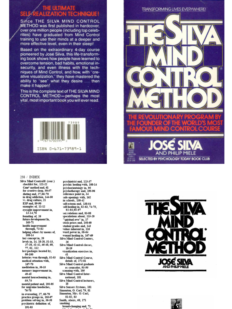 Pdfcoffee.com the Silva Mind Control Method 7 PDF Free Booklet Part 2 ...