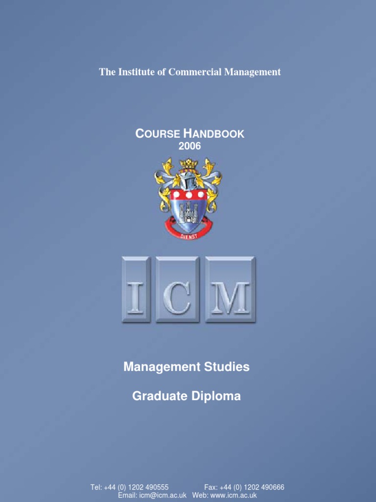 ICM Handbook Management Studies | Download Free PDF | Strategic ...