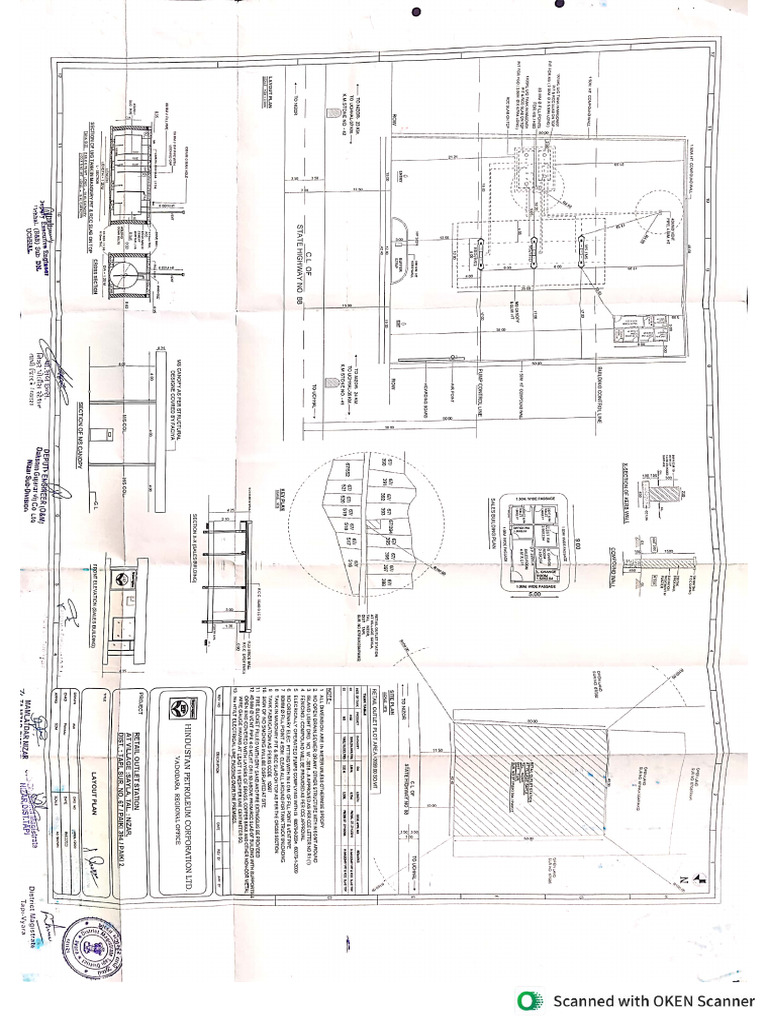 Lay Out Plan Yug Petroleum | PDF