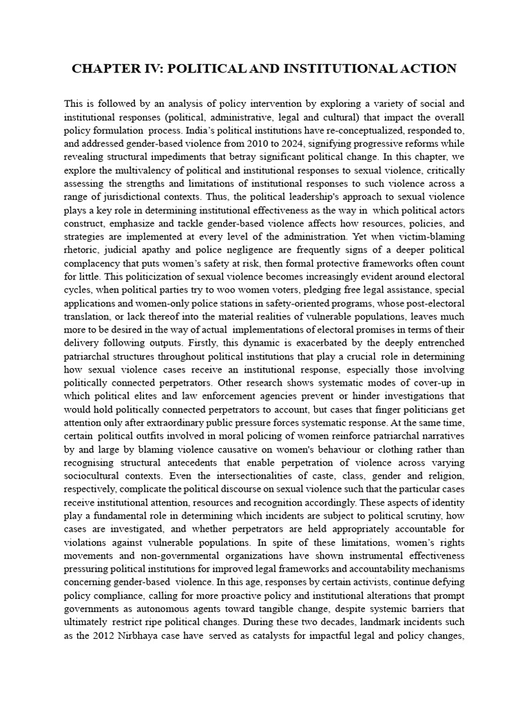 CHAPTER 4,5 | PDF | Violence | Violence Against Women