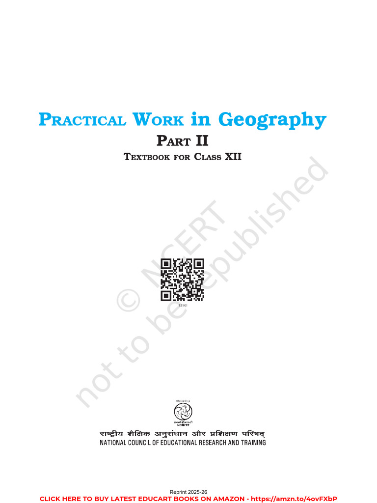 Class XII Geography Practical Workbook | PDF | Cognition
