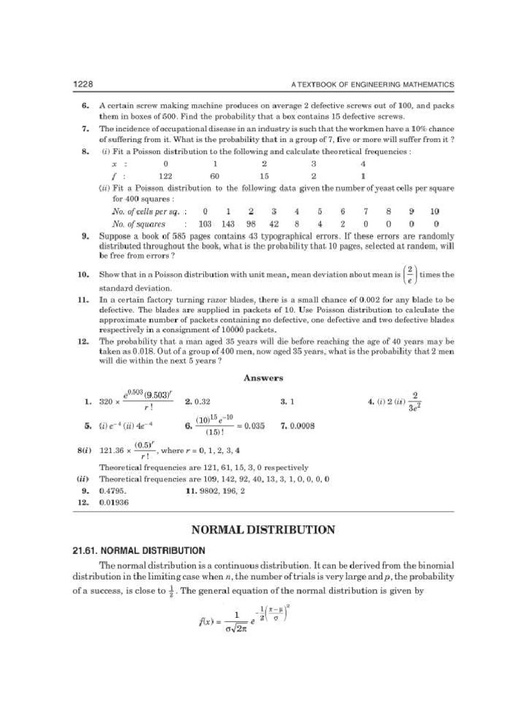Normal Distribution | PDF
