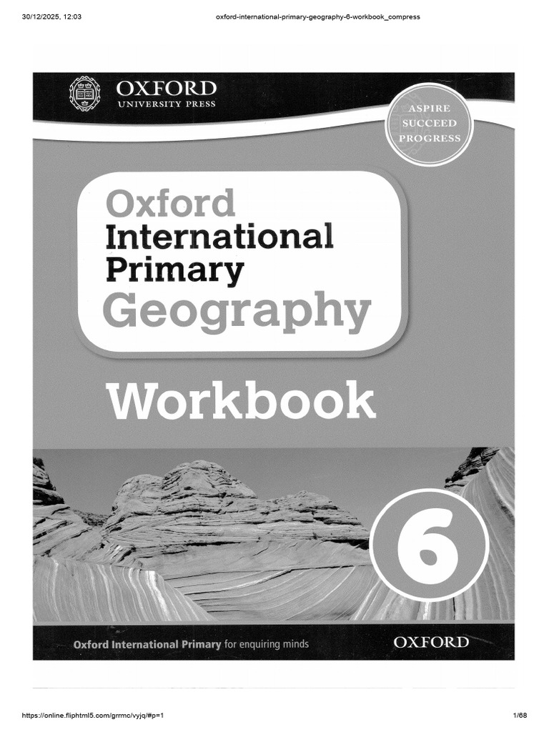 Oxford Primary Geography 6 Workbook | PDF