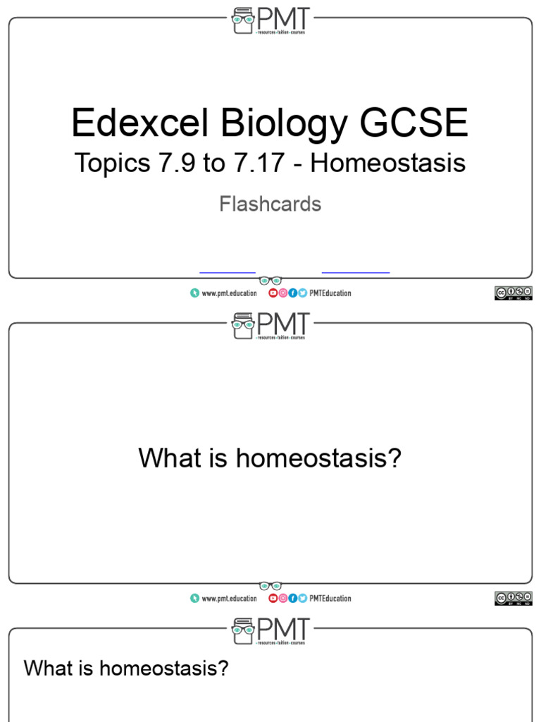 Homeostasis in Edexcel Biology GCSE | PDF | Kidney | Glycogen