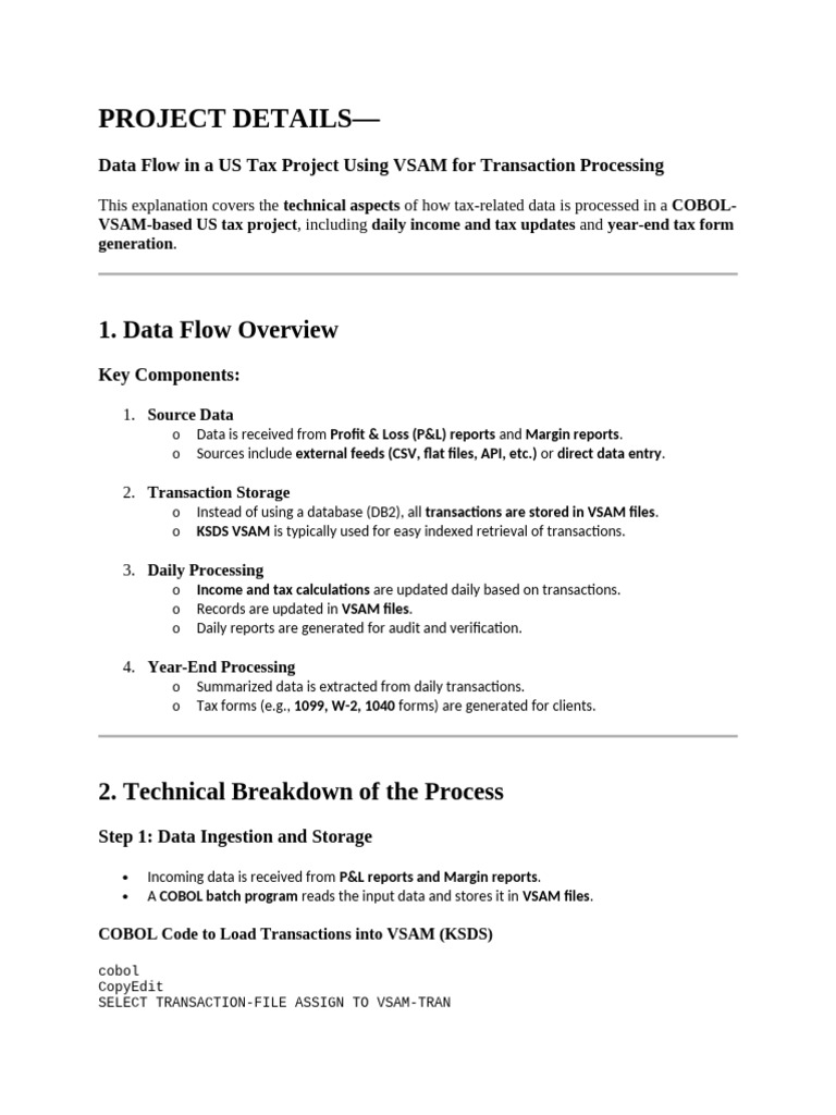 Mainframe Scenario Refresher | PDF | Pointer (Computer Programming ...
