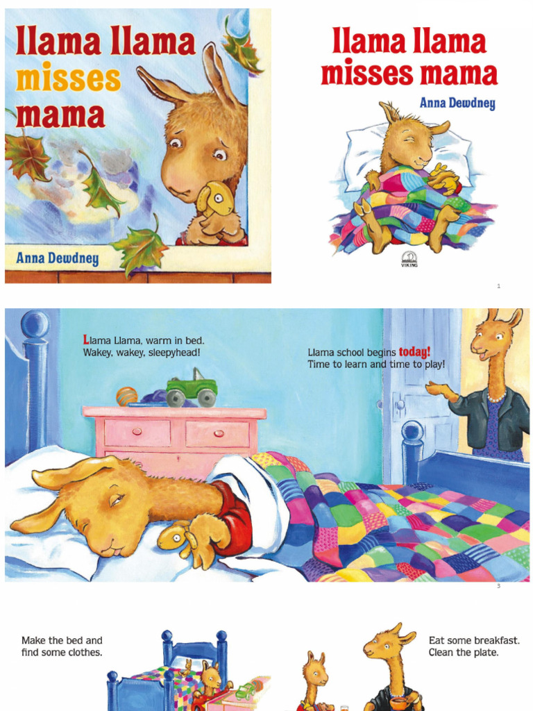 Day40：Llama Misses Mama 拉玛想妈妈 | PDF