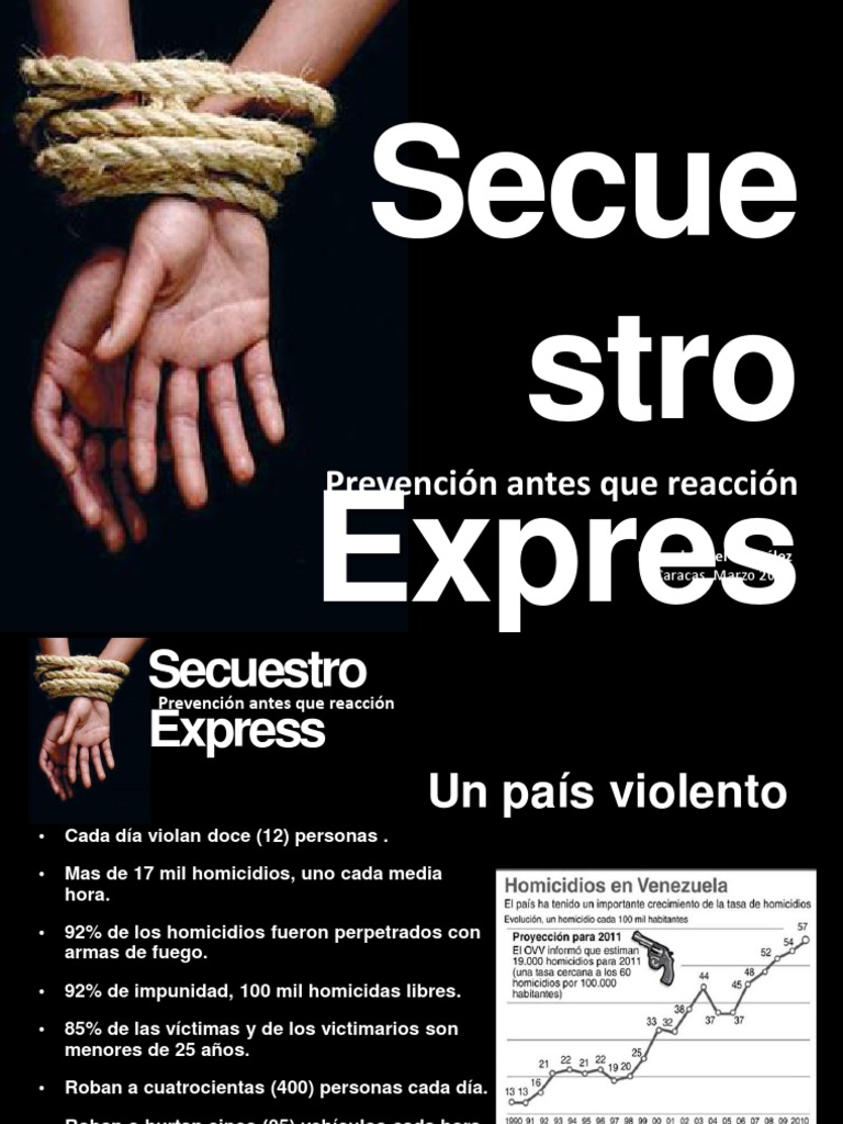 Secuestro Express (Full) | PDF | Secuestro | Homicidio